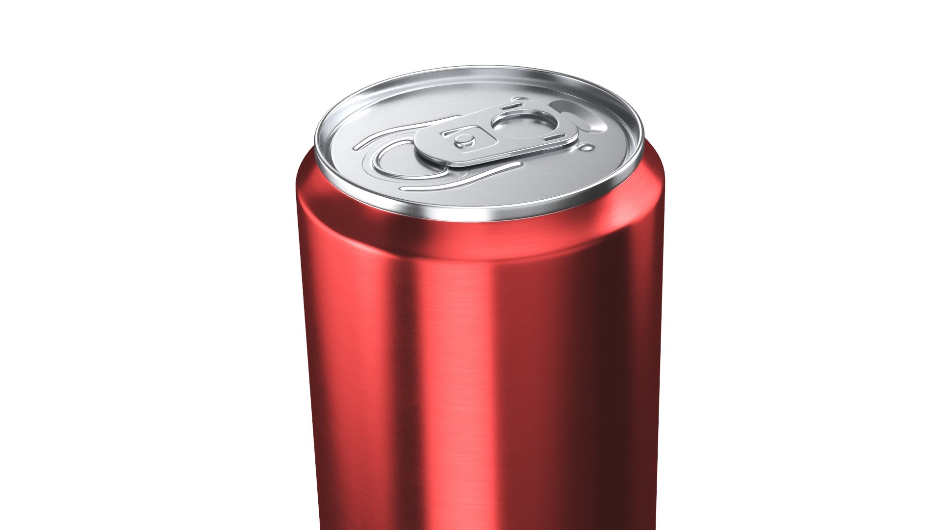 Red Aluminum Can 3D Model - TurboSquid 1847419