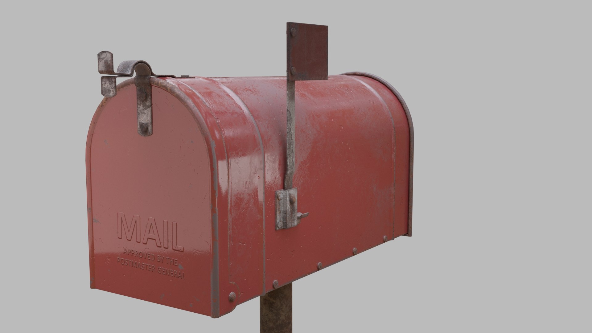 Mailbox 3D Model - TurboSquid 2334873