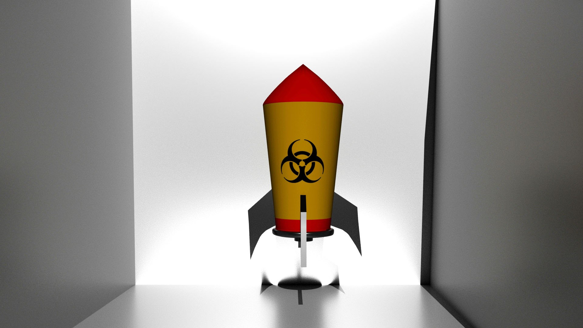 3D Nuke Missile Model - TurboSquid 1252901