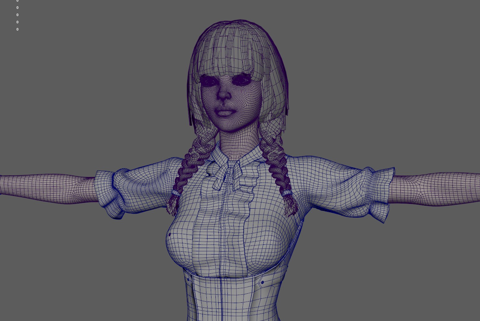 Female Character 3D - TurboSquid 1682229