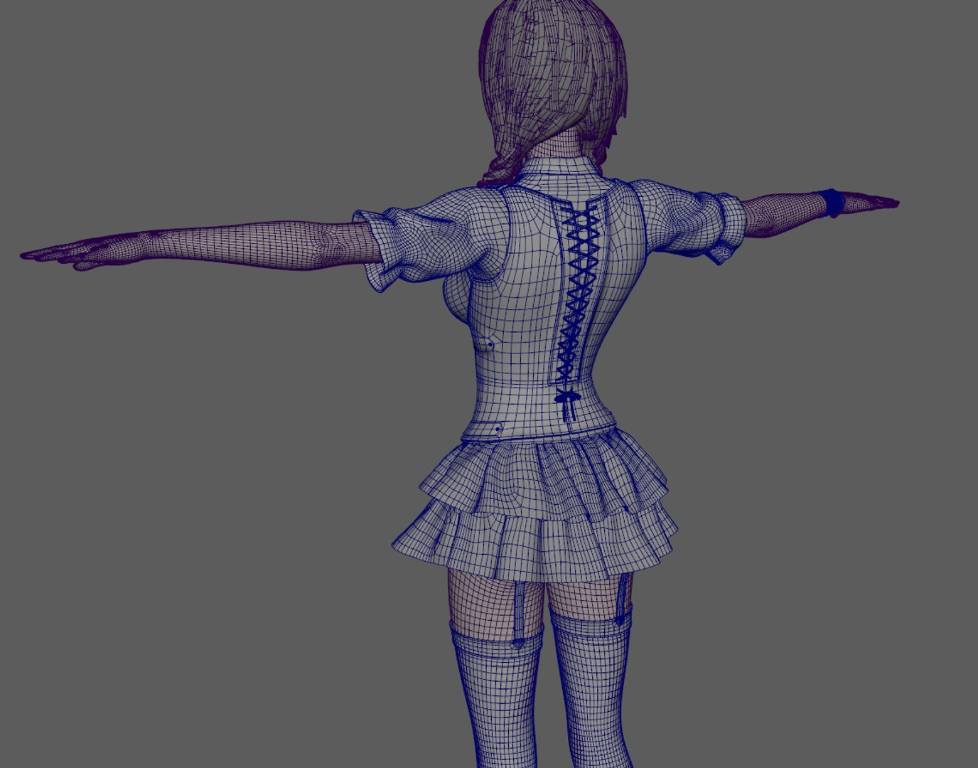 Female Character 3D - TurboSquid 1682229