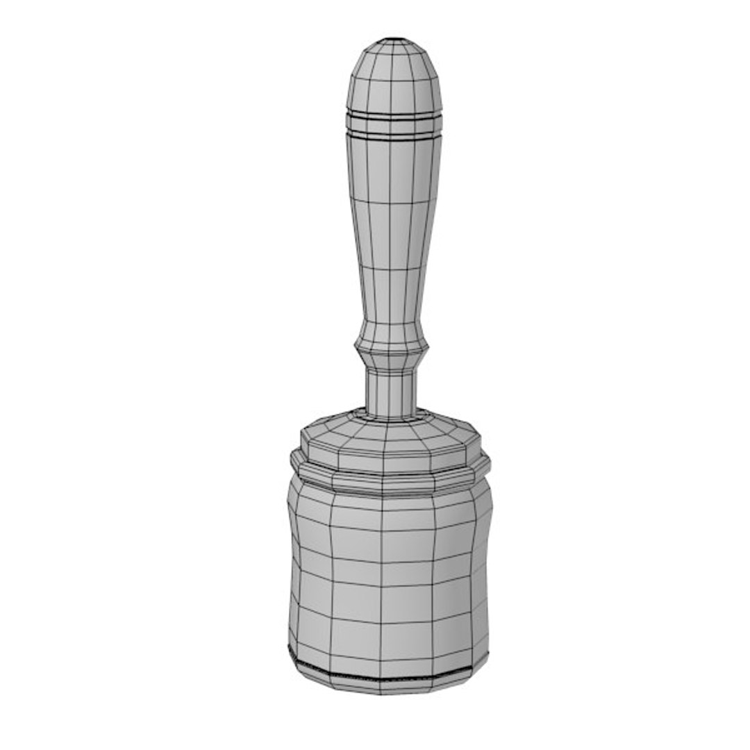 Wooden Mallet 3ds
