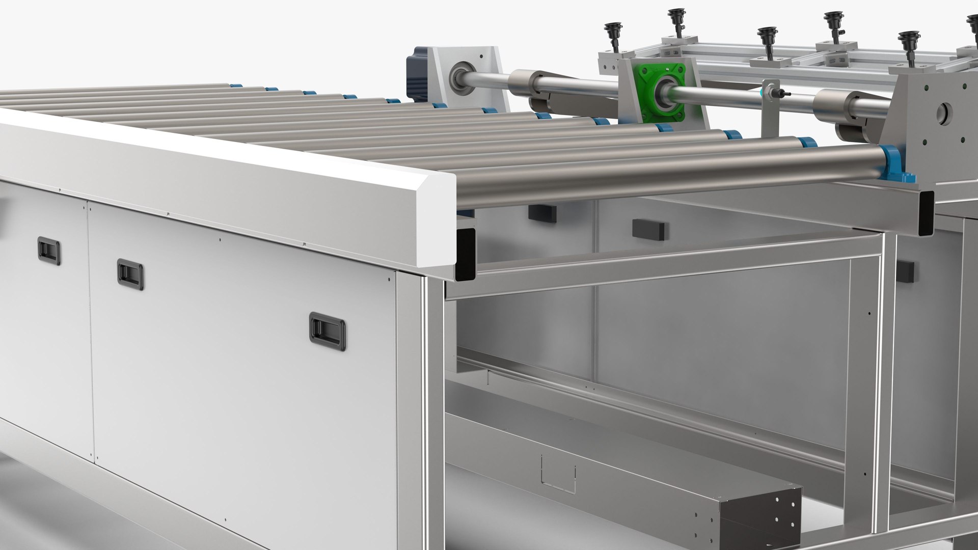 Sheet Turning Roller Conveyor 3D - TurboSquid 2209375