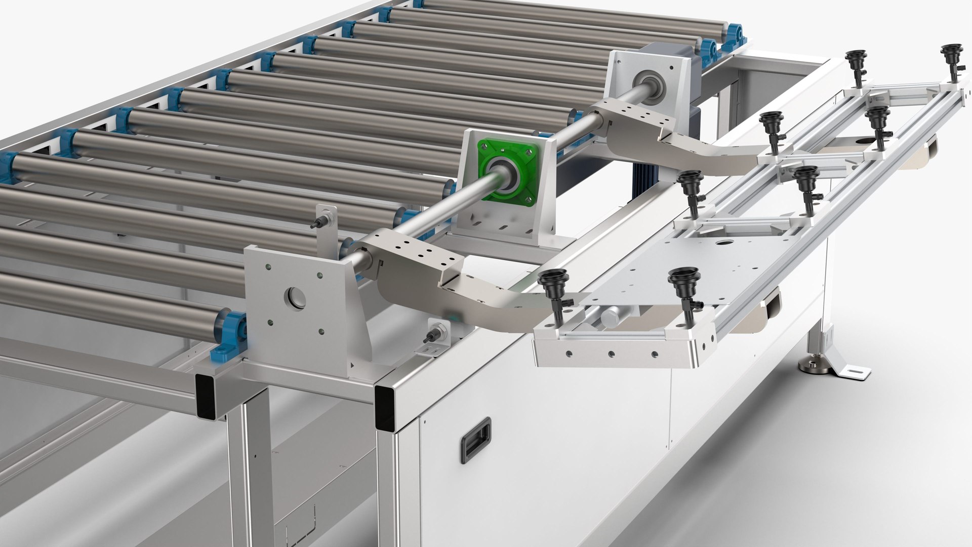 Sheet Turning Roller Conveyor 3D - TurboSquid 2209375