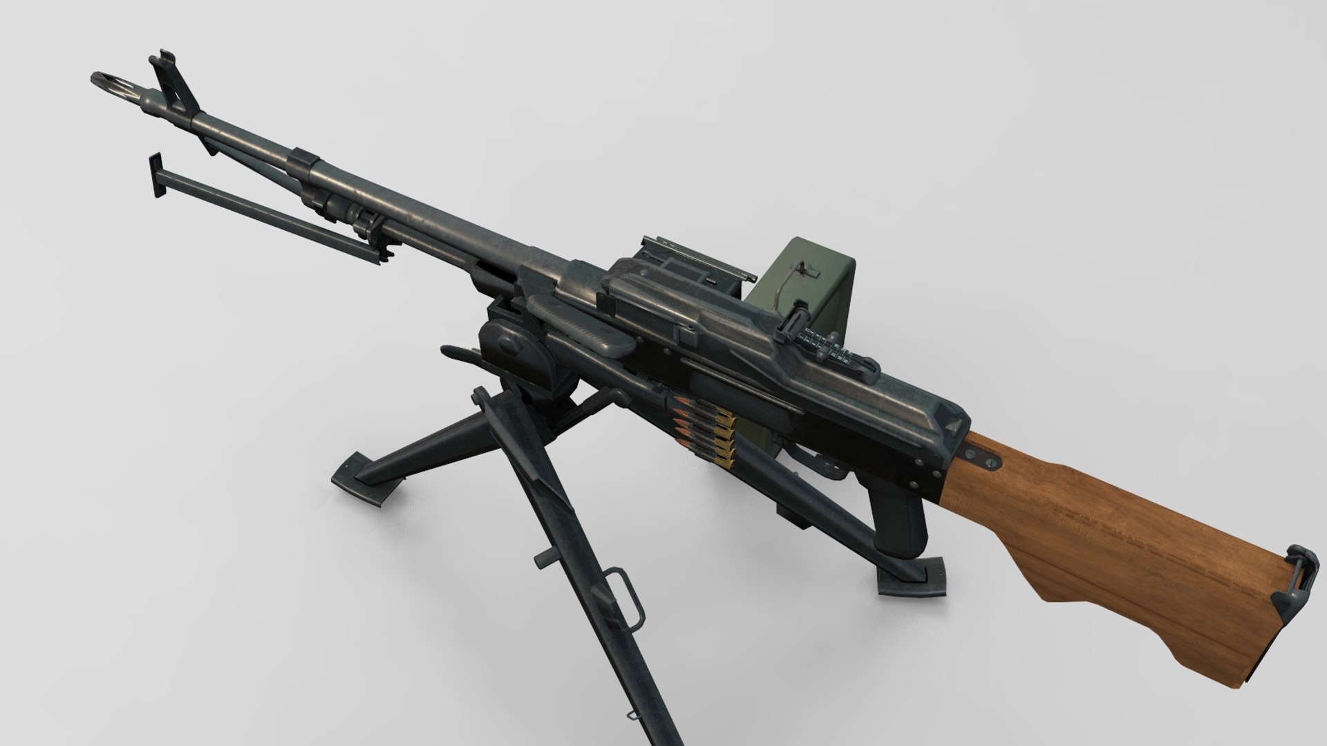 M84 Machine Gun Tripod Obj