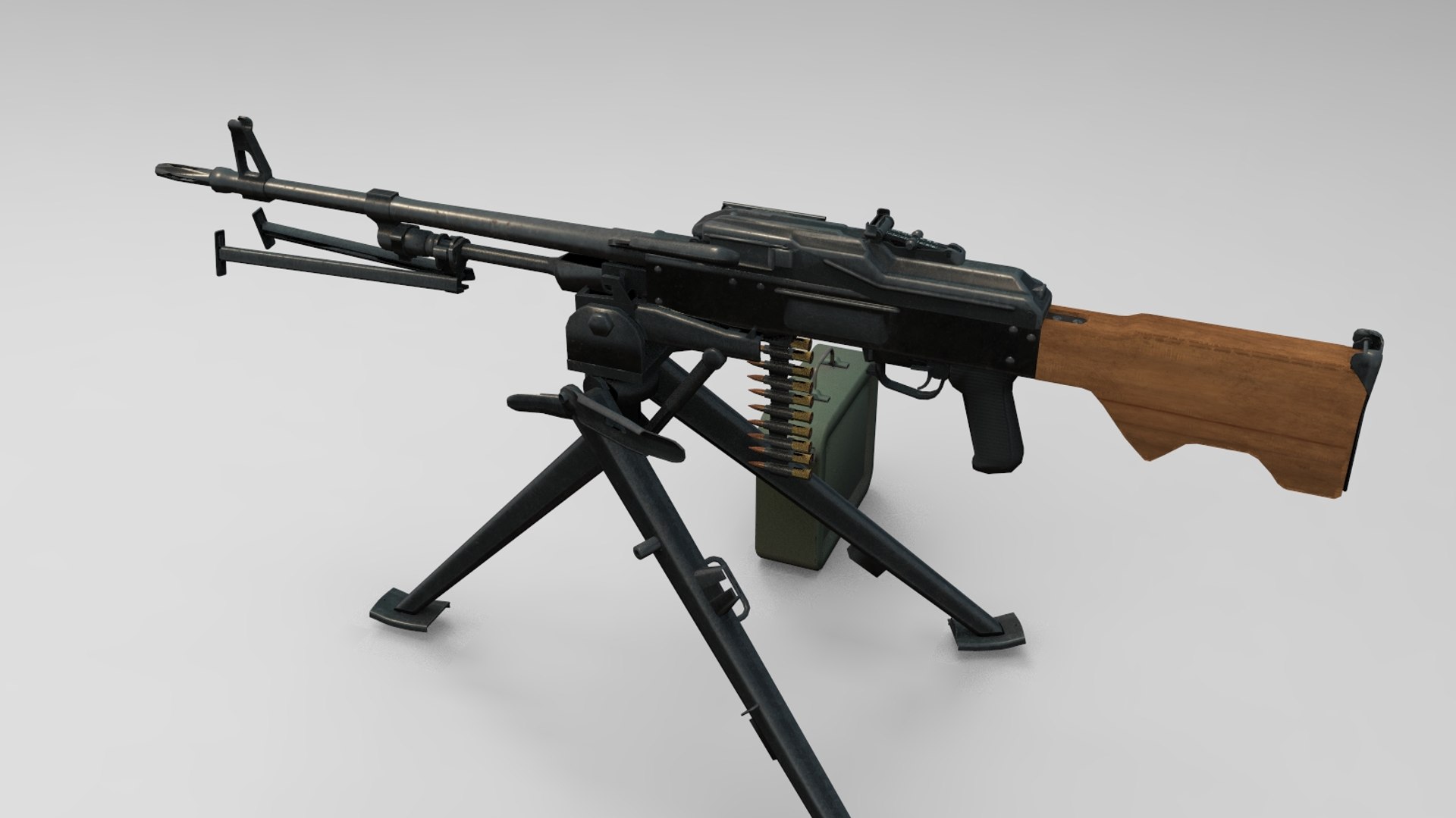 M84 Machine Gun Tripod Obj