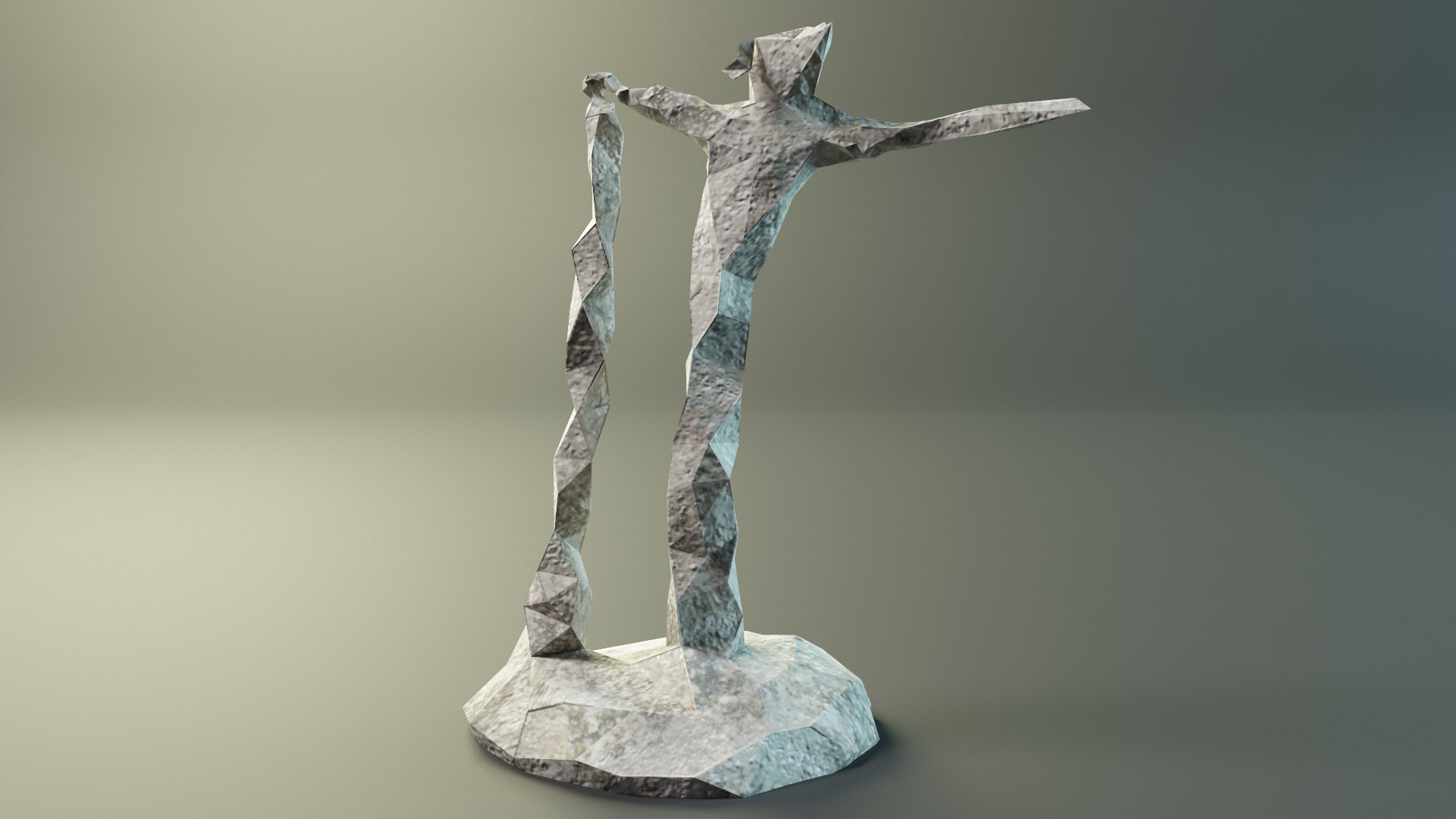 3D Geo Man low-poly model - TurboSquid 1766032