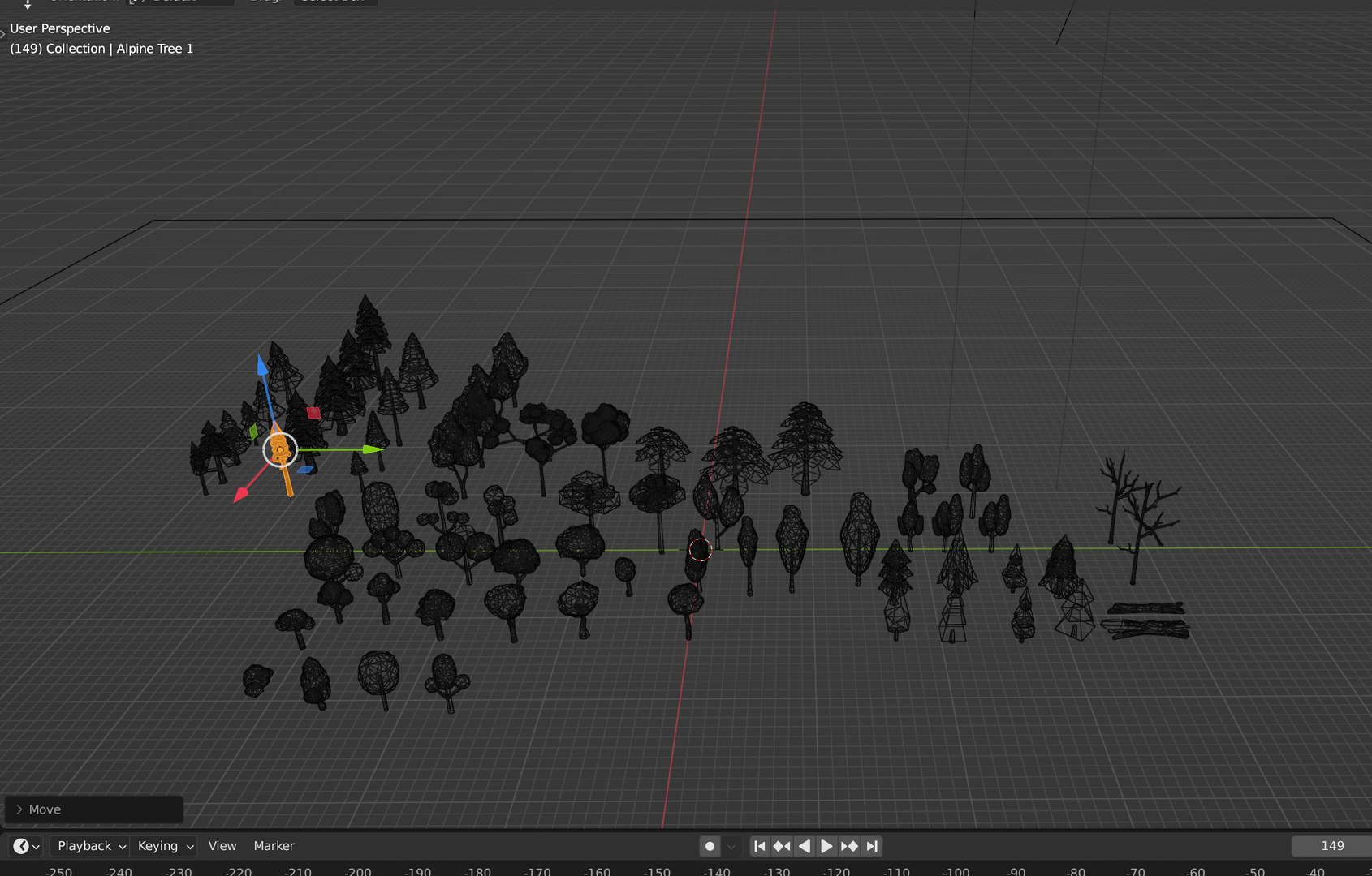 Low Poly Simple Trees Model - TurboSquid 2064865