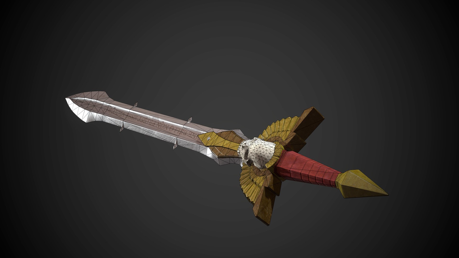 3d Model Epick Sword