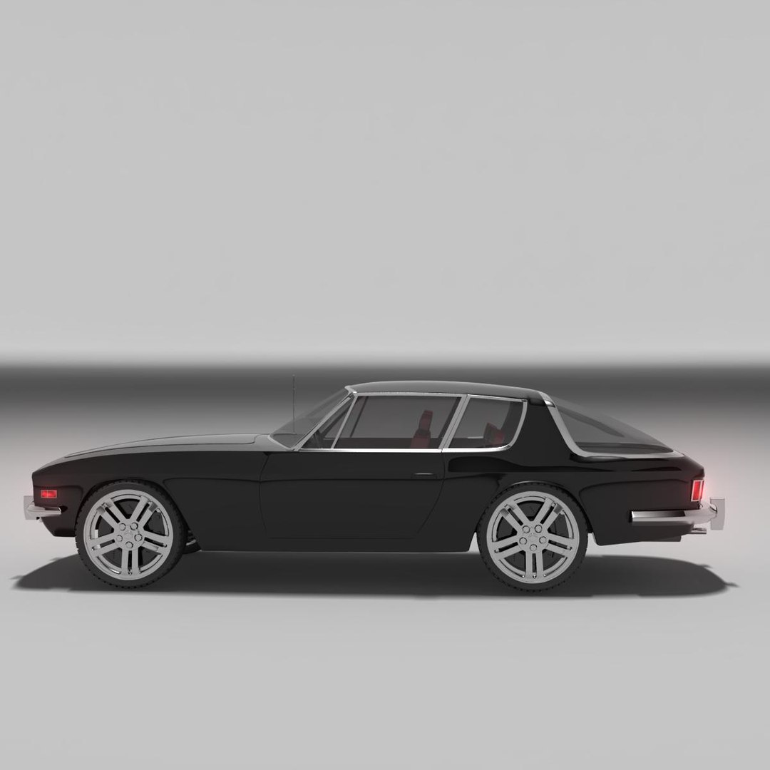 Jensen Interceptor 3d Model