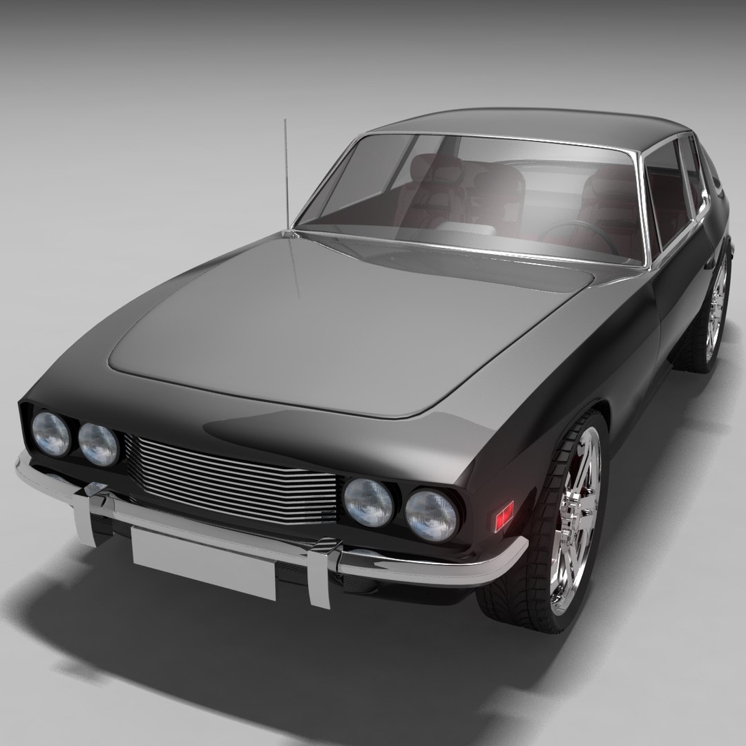 Jensen Interceptor 3d Model