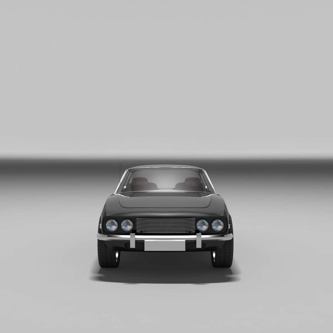 Jensen Interceptor 3d Model