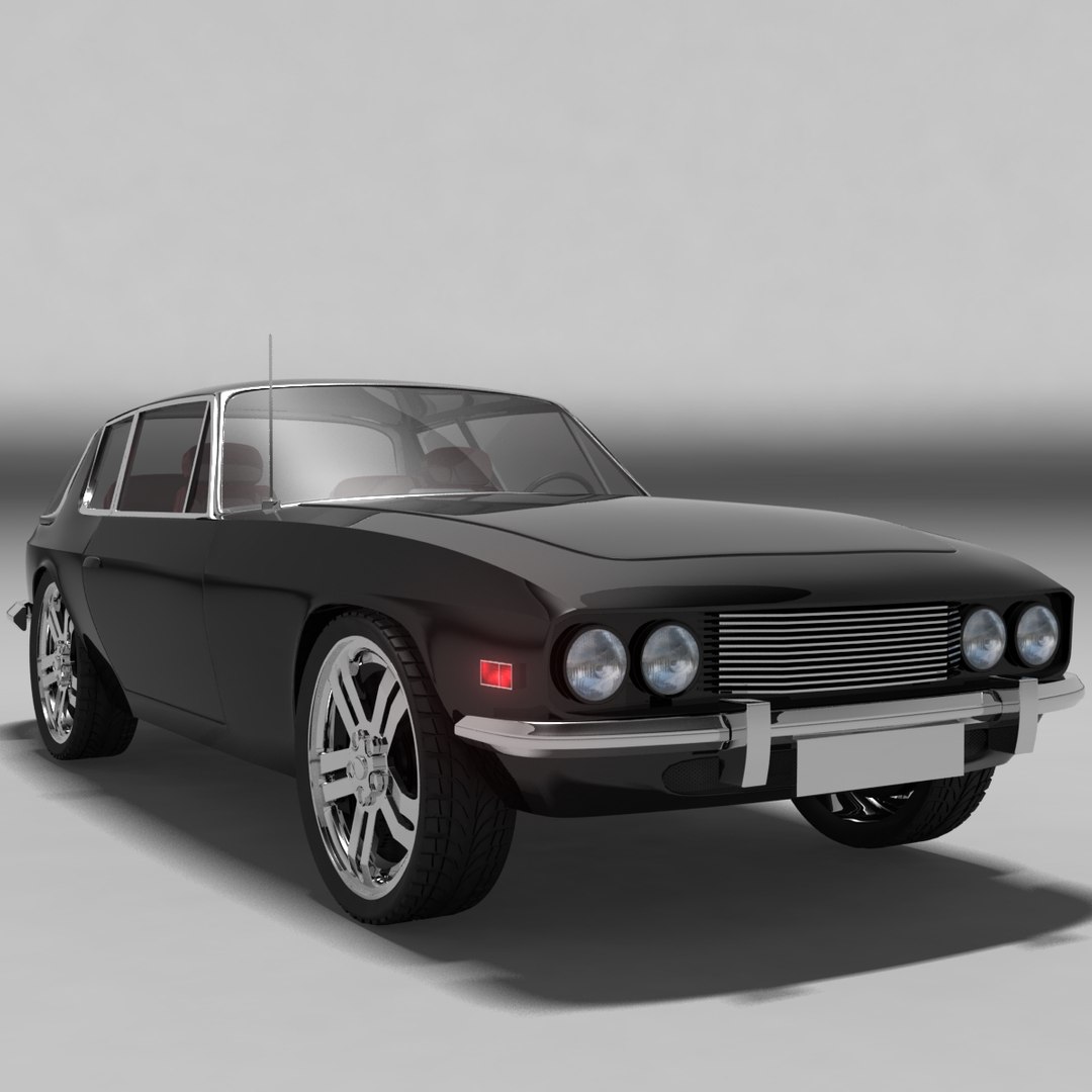 Jensen Interceptor 3d Model