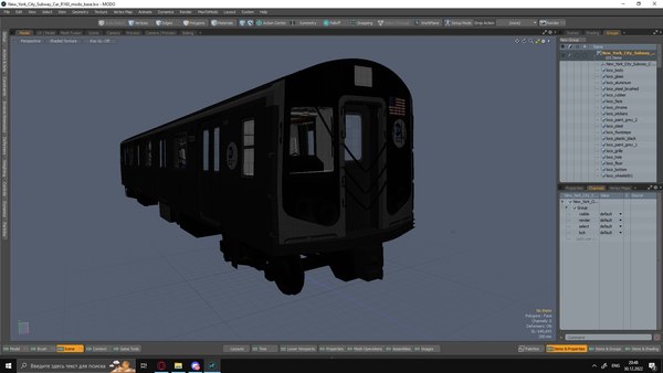 modelo 3d Metro de la ciudad de Nueva York R160 - TurboSquid 1255582