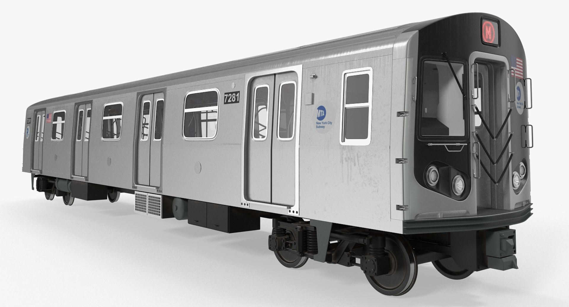 New York Subway Cars Model