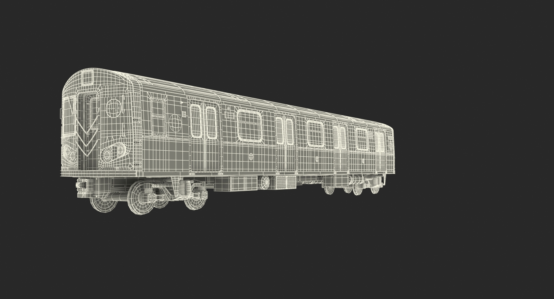 New York City Subway Car 3D Model - TurboSquid 1255582