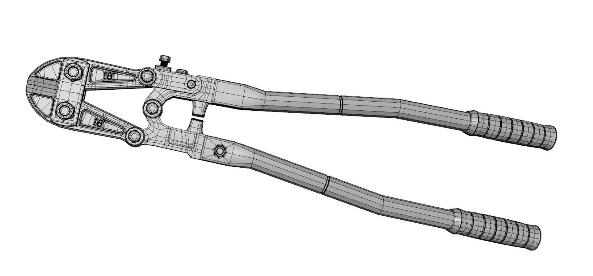 3D Bolt Cutter Model - TurboSquid 1275332