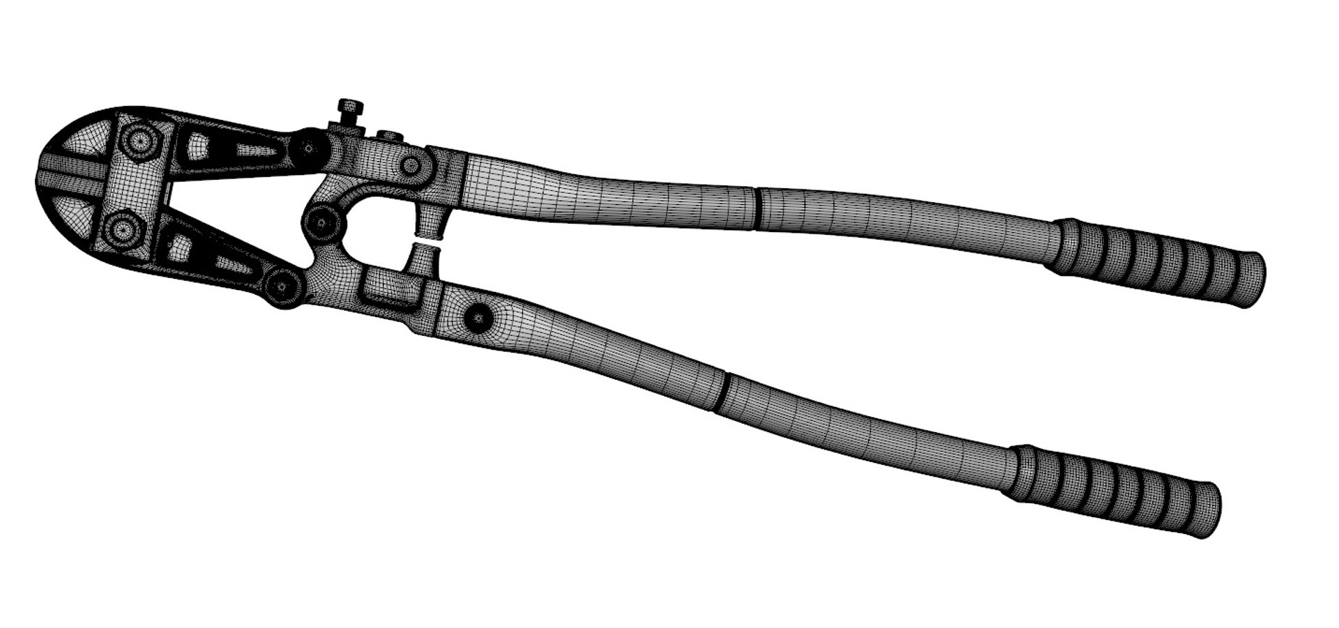 3D Bolt Cutter Model - TurboSquid 1275332
