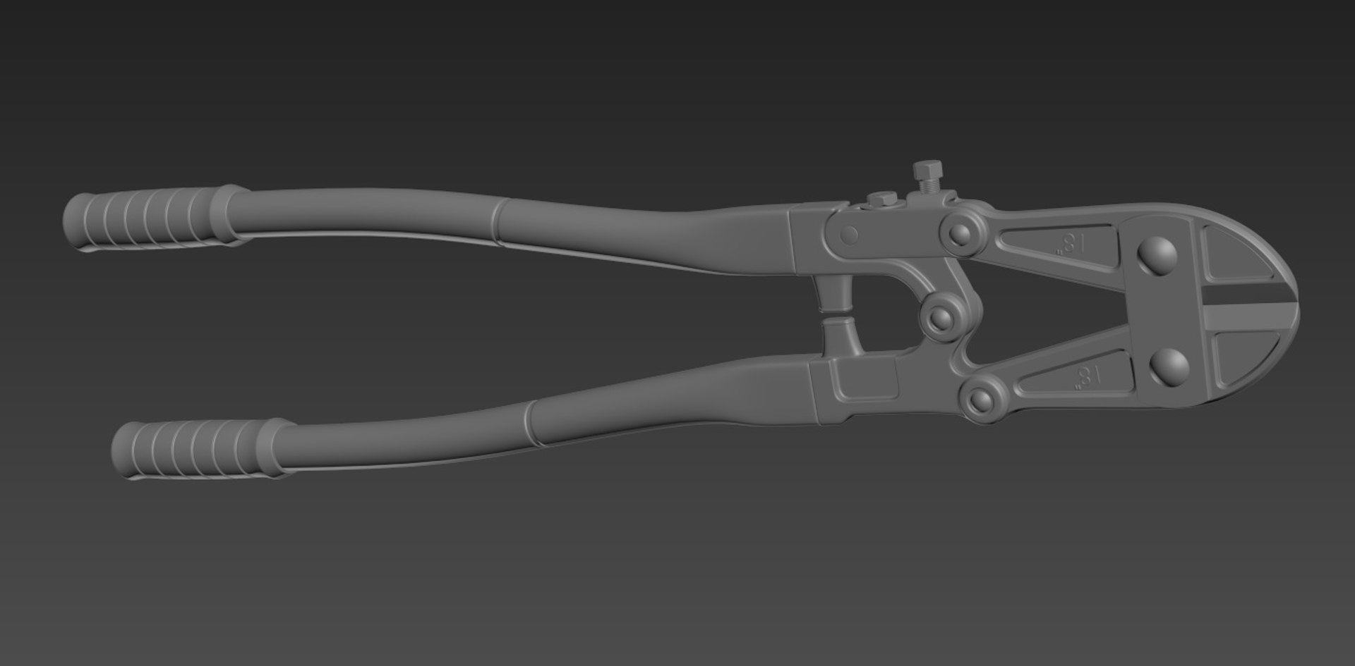 3D Bolt Cutter Model - TurboSquid 1275332