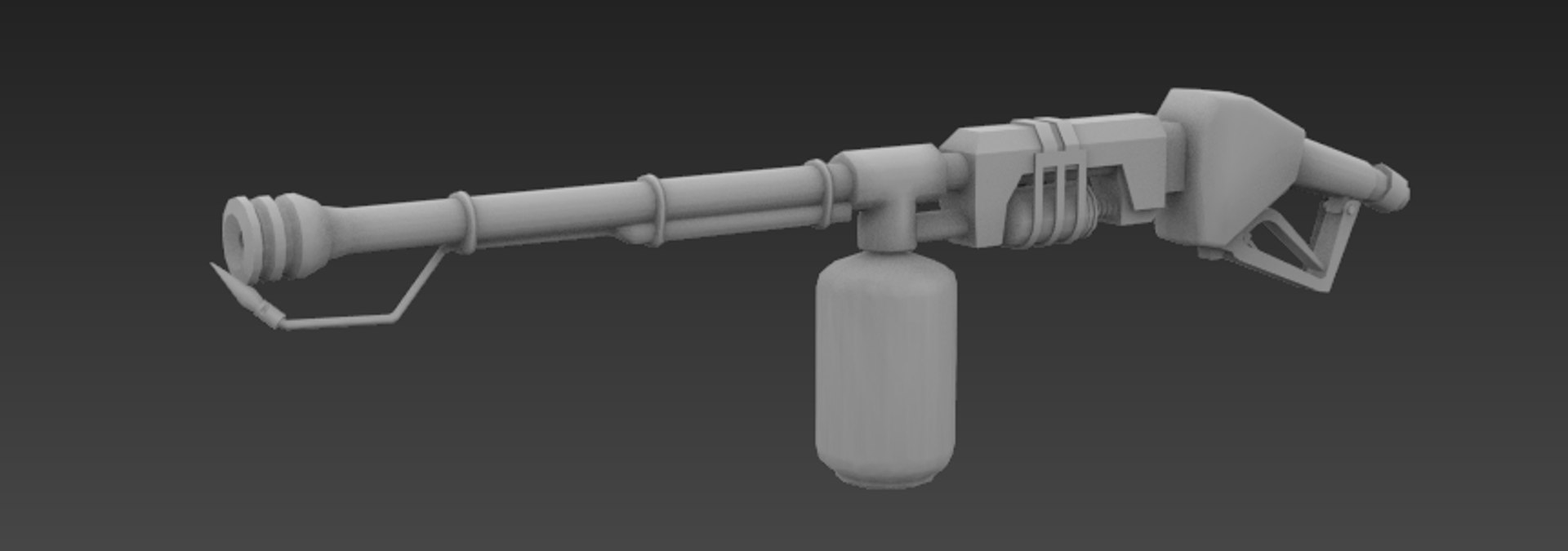 3D model flame thrower m - TurboSquid 1188818