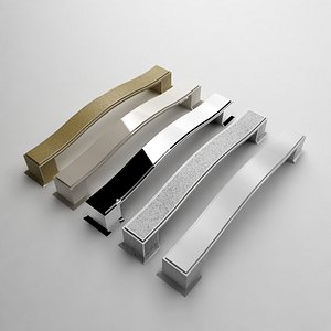 rotating door handle 3d model