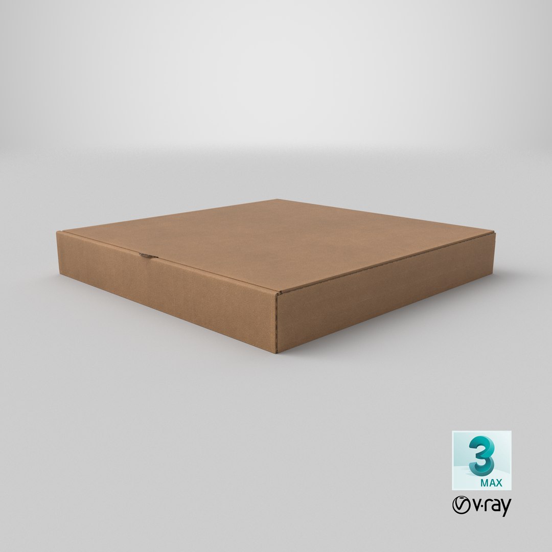 Closed Pizza Box Large 3D Model - TurboSquid 2155070