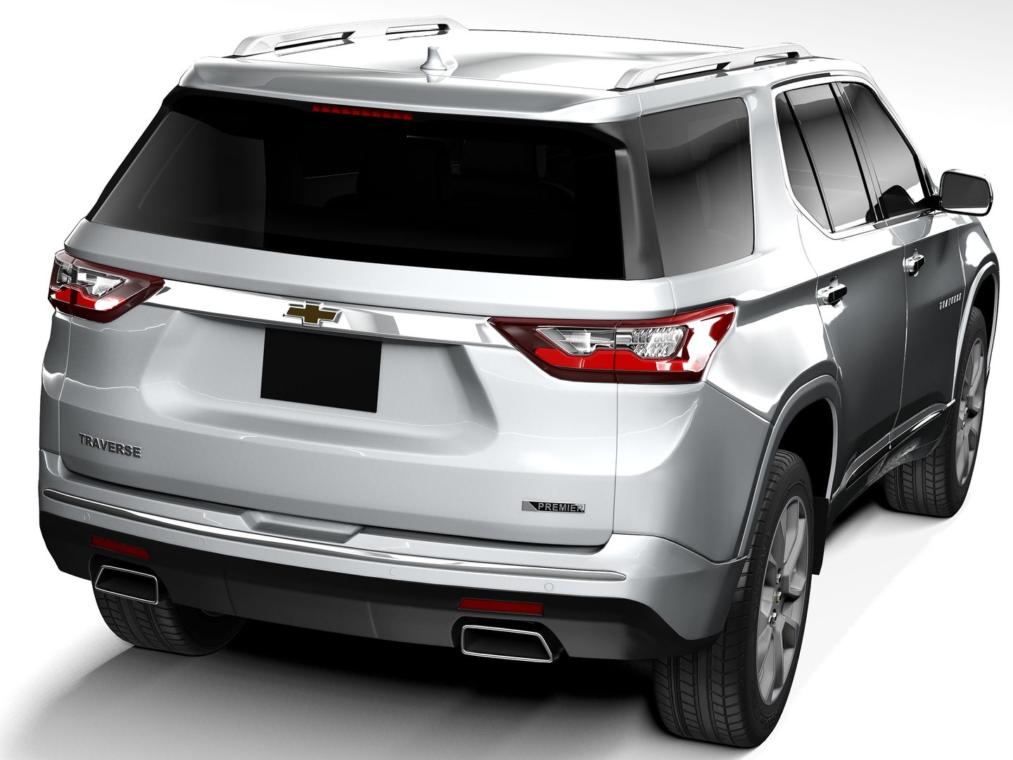3D Chevrolet Traverse 2018 - TurboSquid 2220990