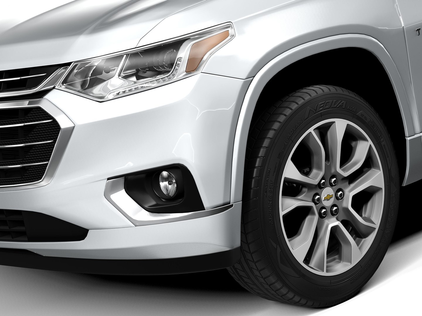 3D Chevrolet Traverse 2018 - TurboSquid 2220990