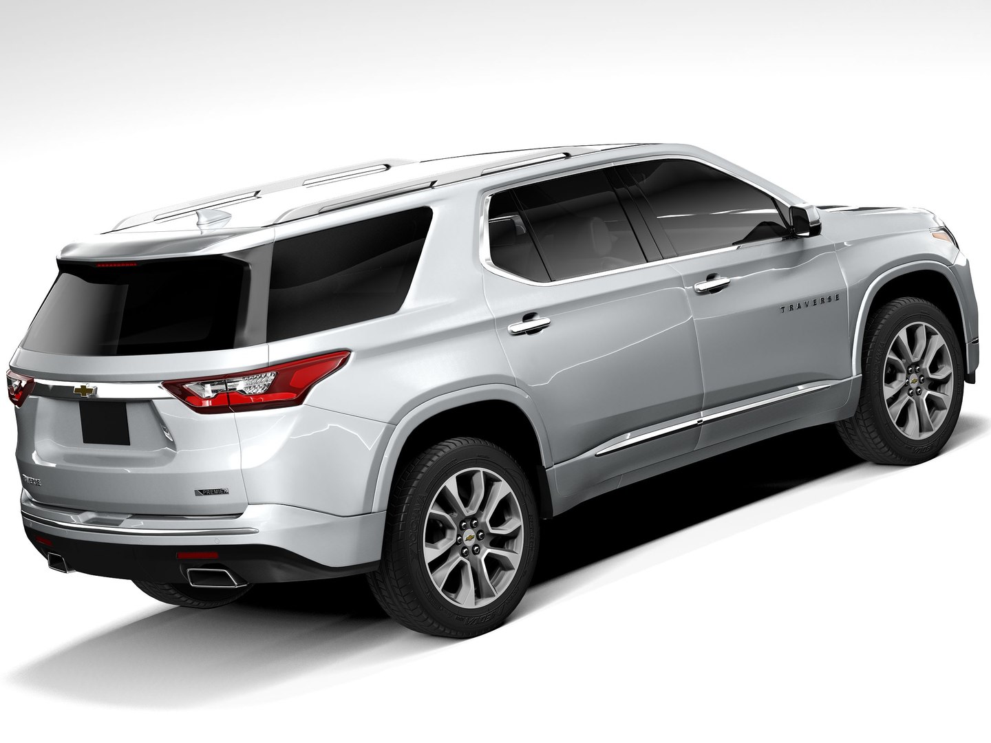 3D Chevrolet Traverse 2018 - TurboSquid 2220990
