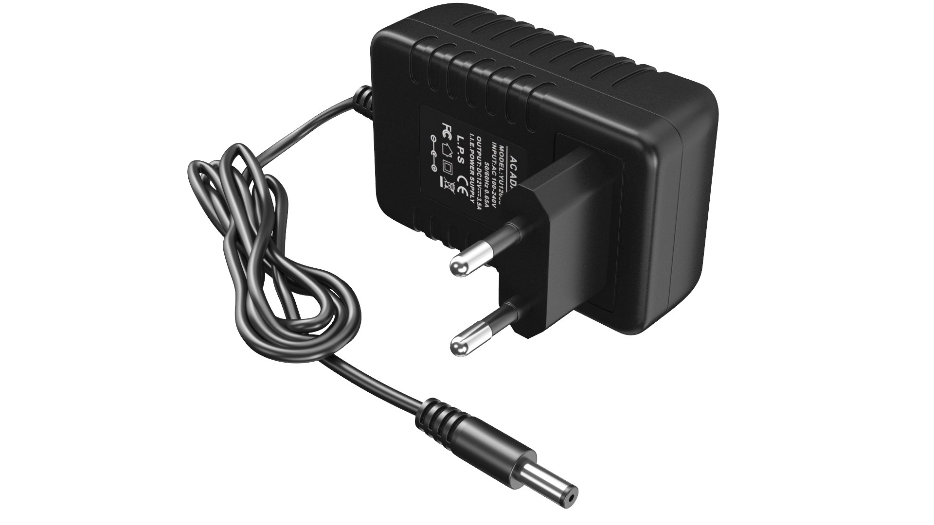 3D Power Adapter Model - TurboSquid 1895469