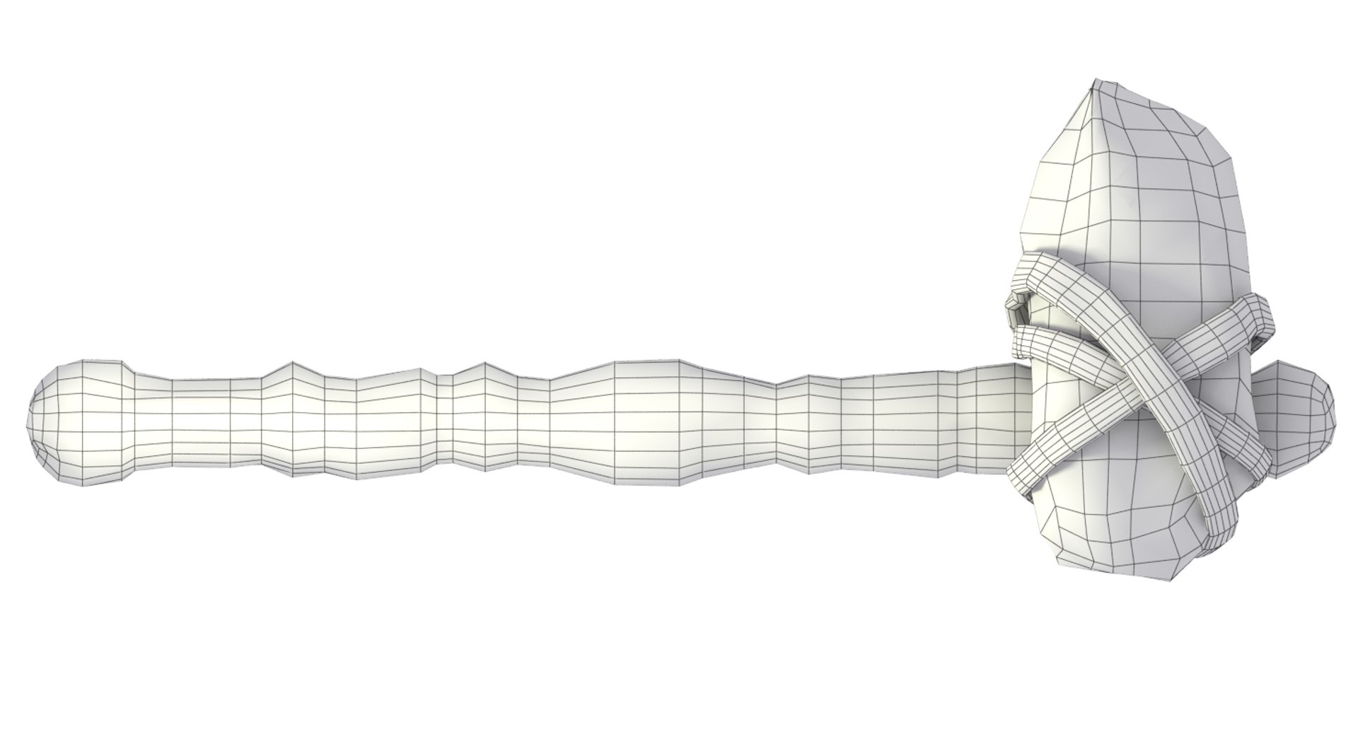 3d Model Prehistoric Axe