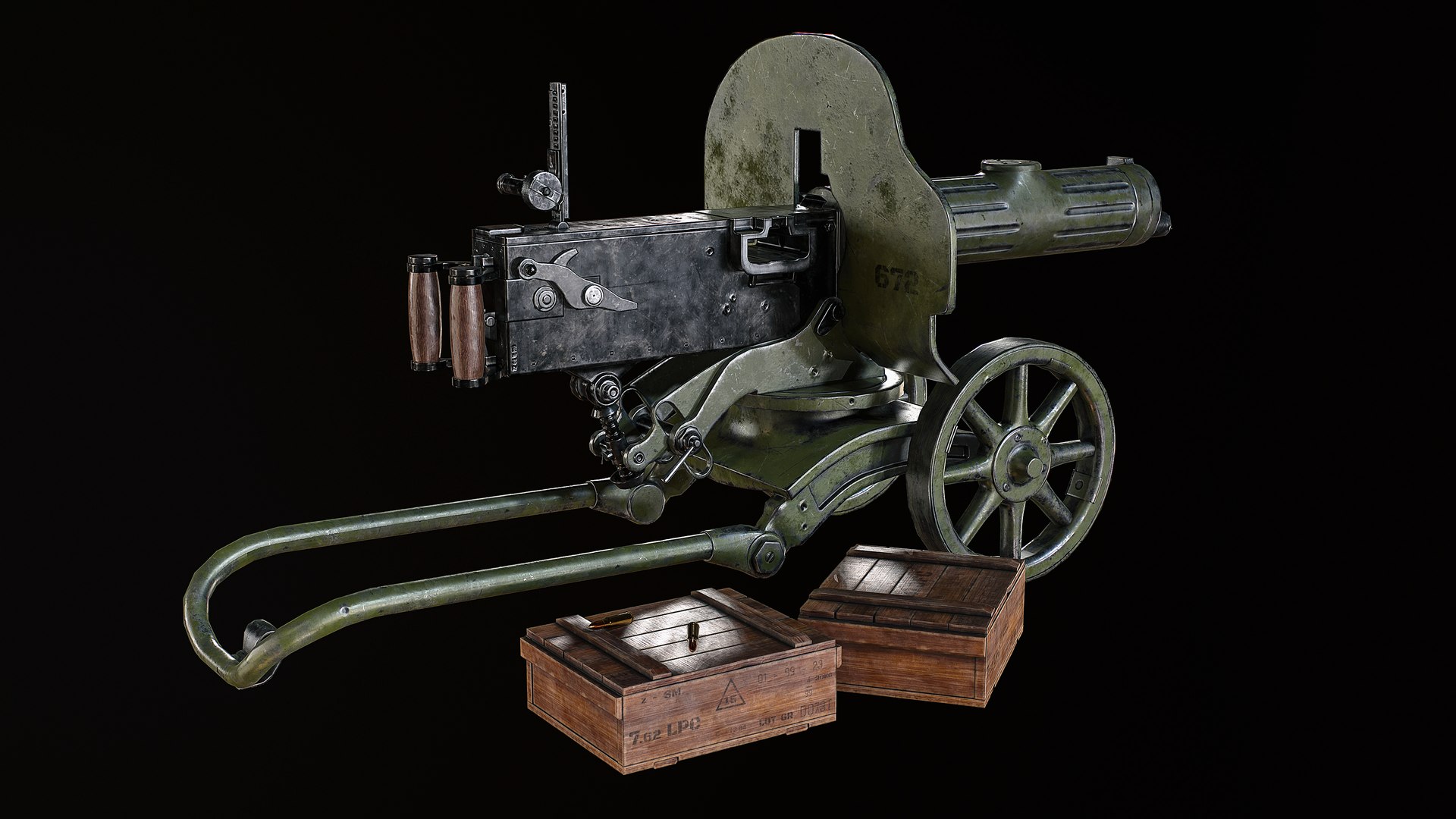 3D Maxim Metallic Model - TurboSquid 1349627