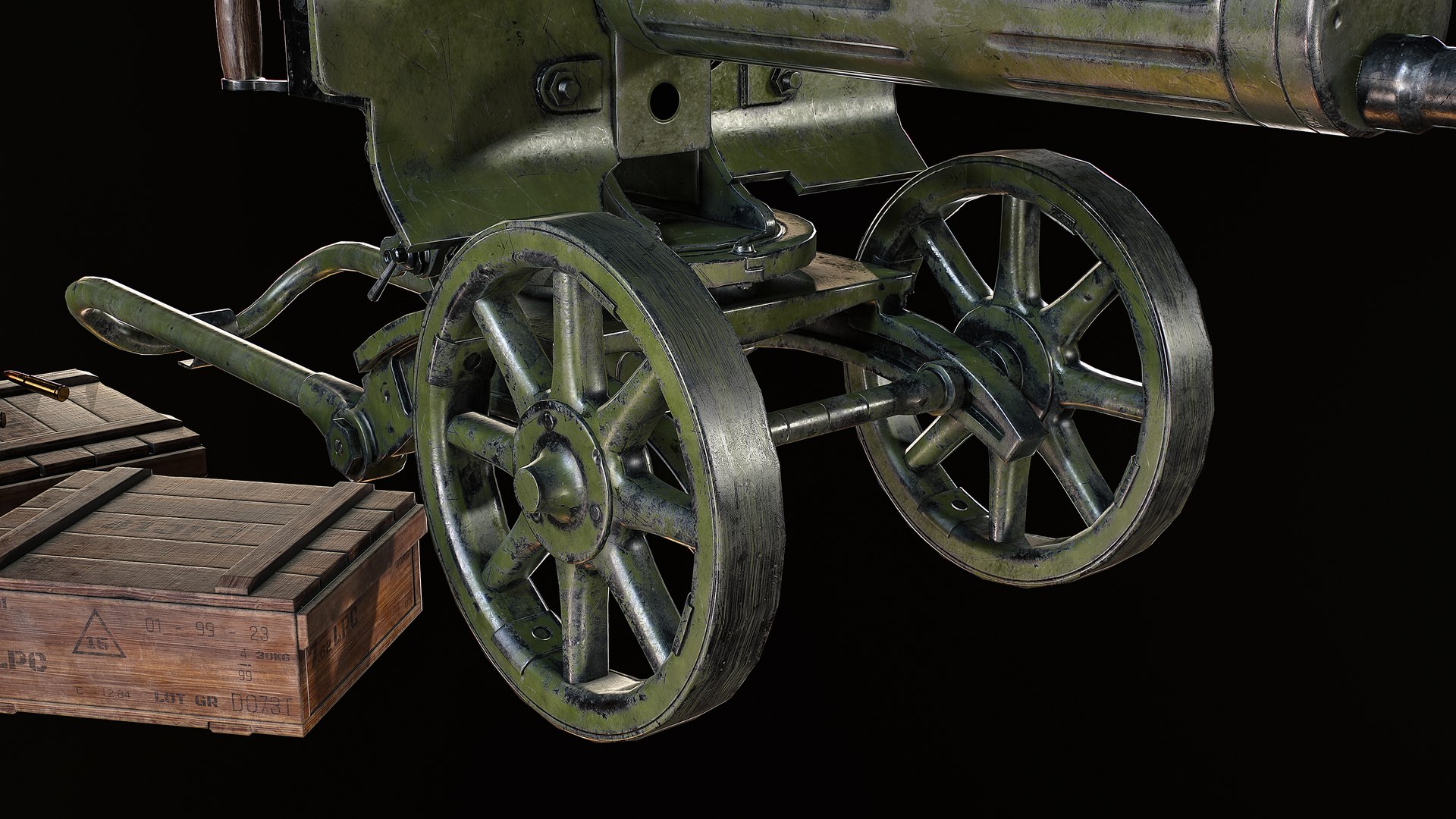 3D Maxim Metallic Model - TurboSquid 1349627