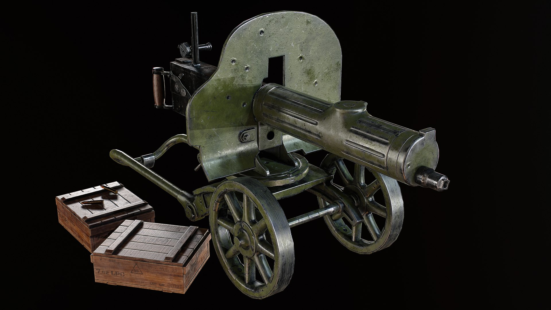 3D Maxim Metallic Model - TurboSquid 1349627