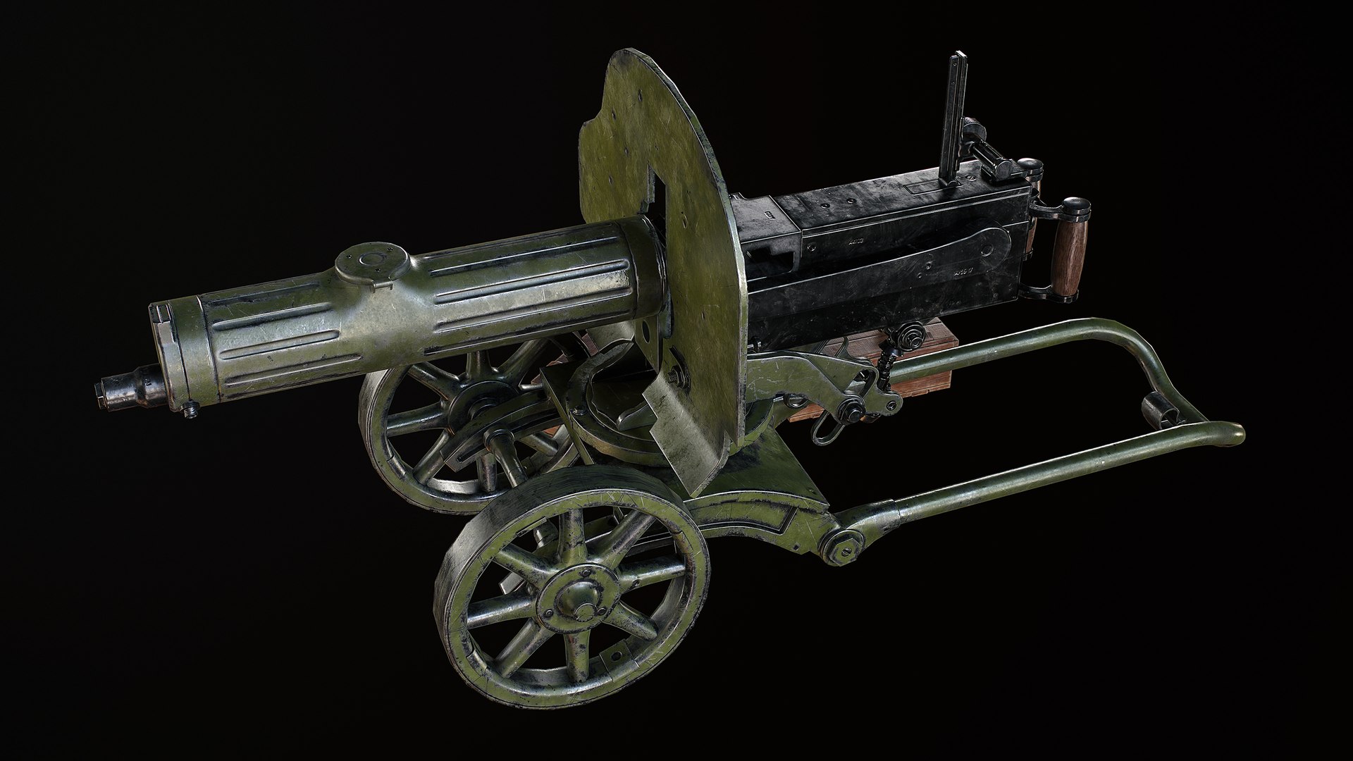 3D Maxim Metallic Model - TurboSquid 1349627