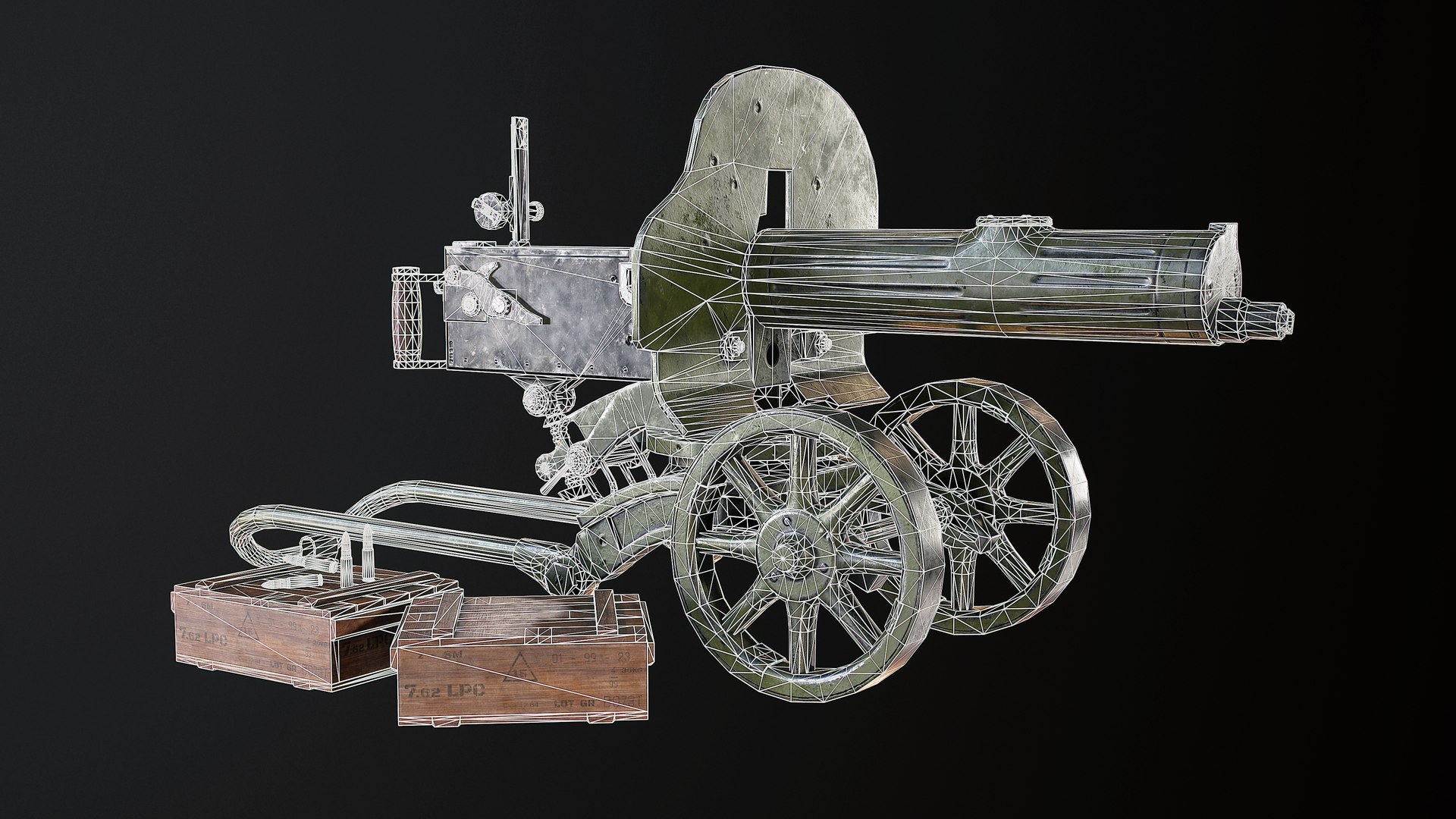 3D Maxim Metallic Model - TurboSquid 1349627