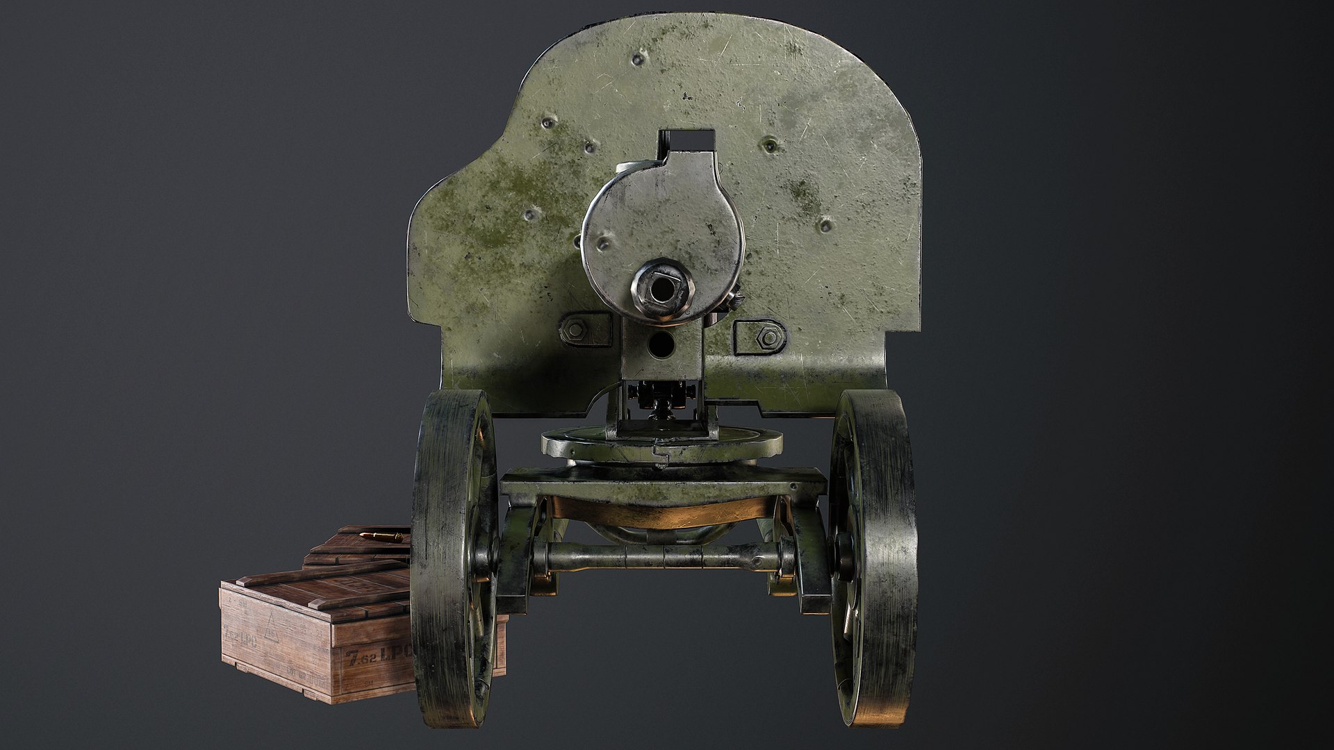 3D Maxim Metallic Model - TurboSquid 1349627