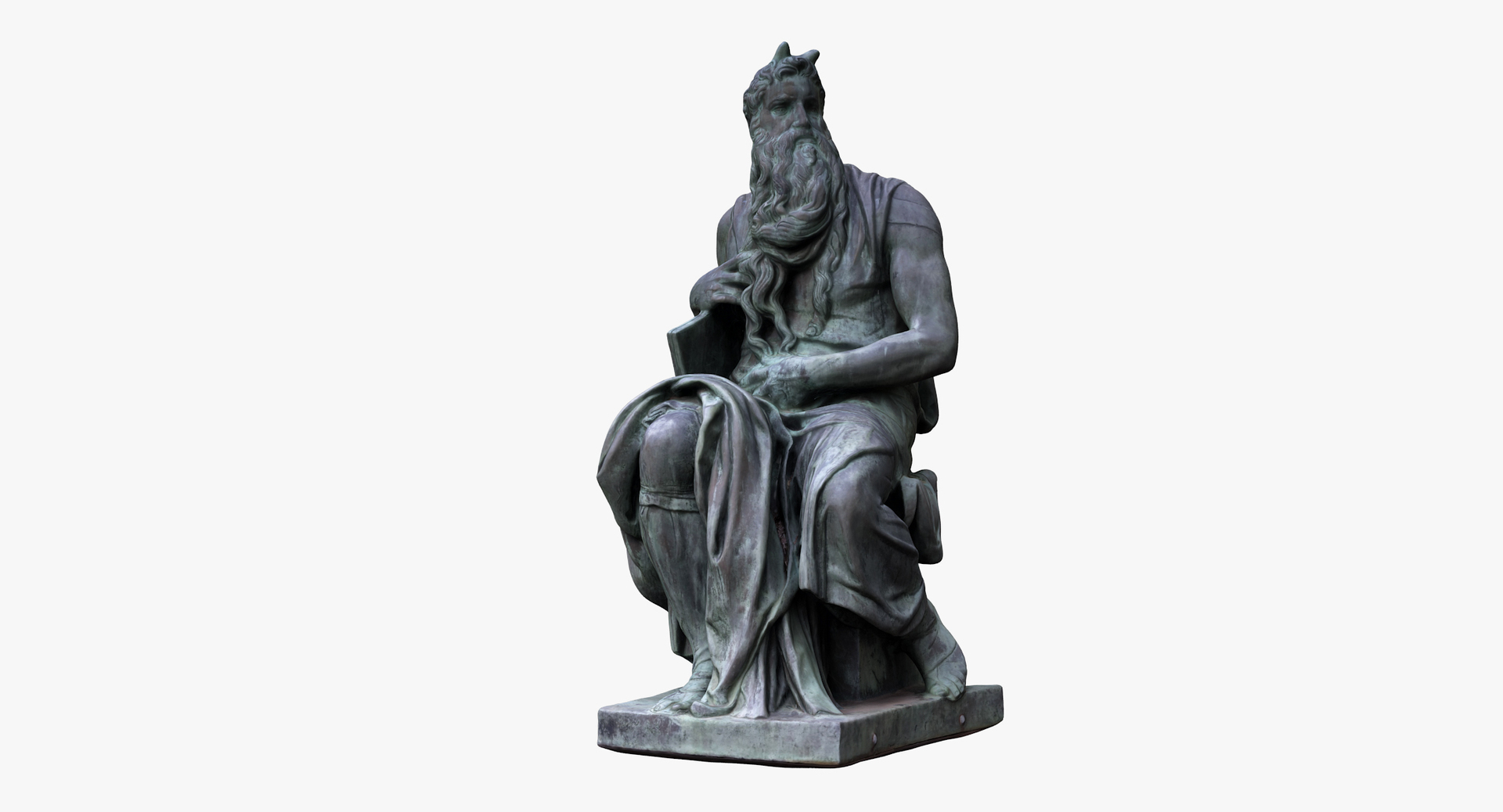 Moses statue 3D model - TurboSquid 1324065