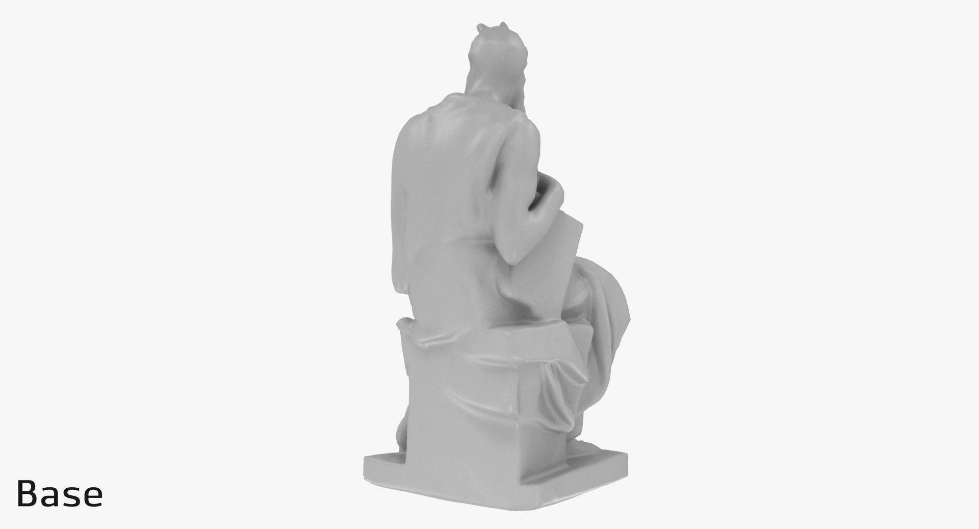 Moses statue 3D model - TurboSquid 1324065