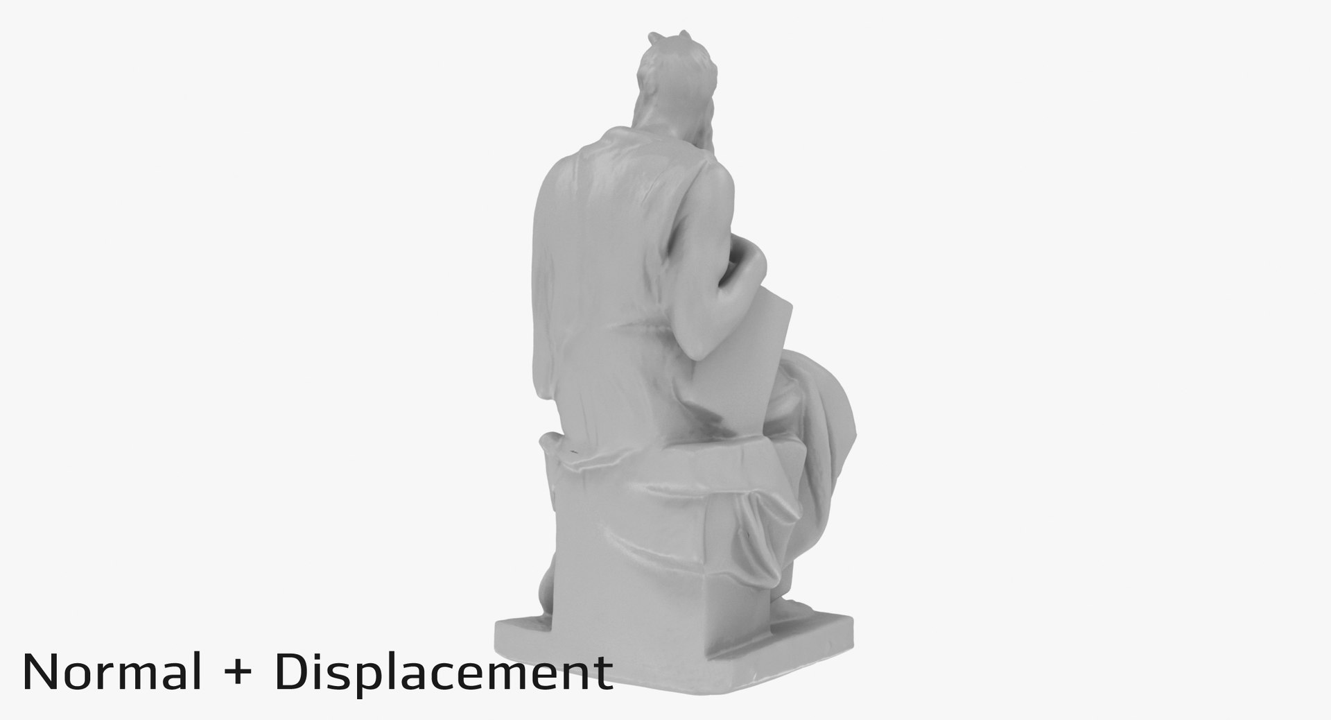 Moses statue 3D model - TurboSquid 1324065