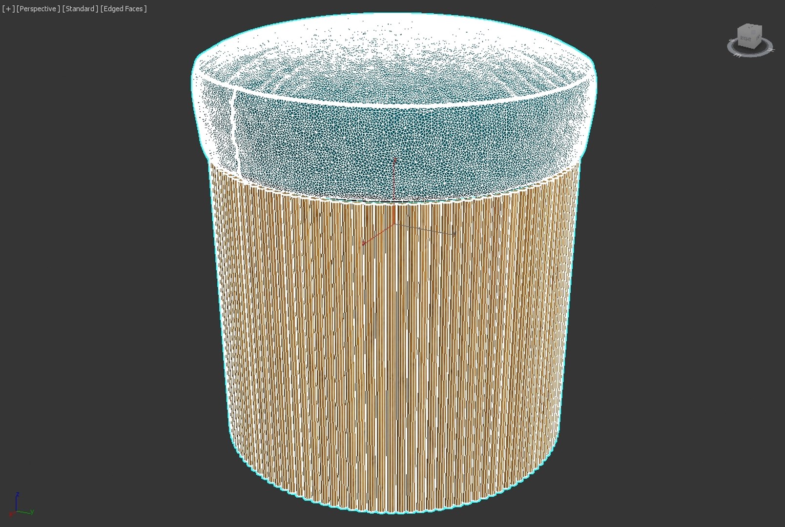 Pouf 3D Model - TurboSquid 1294059