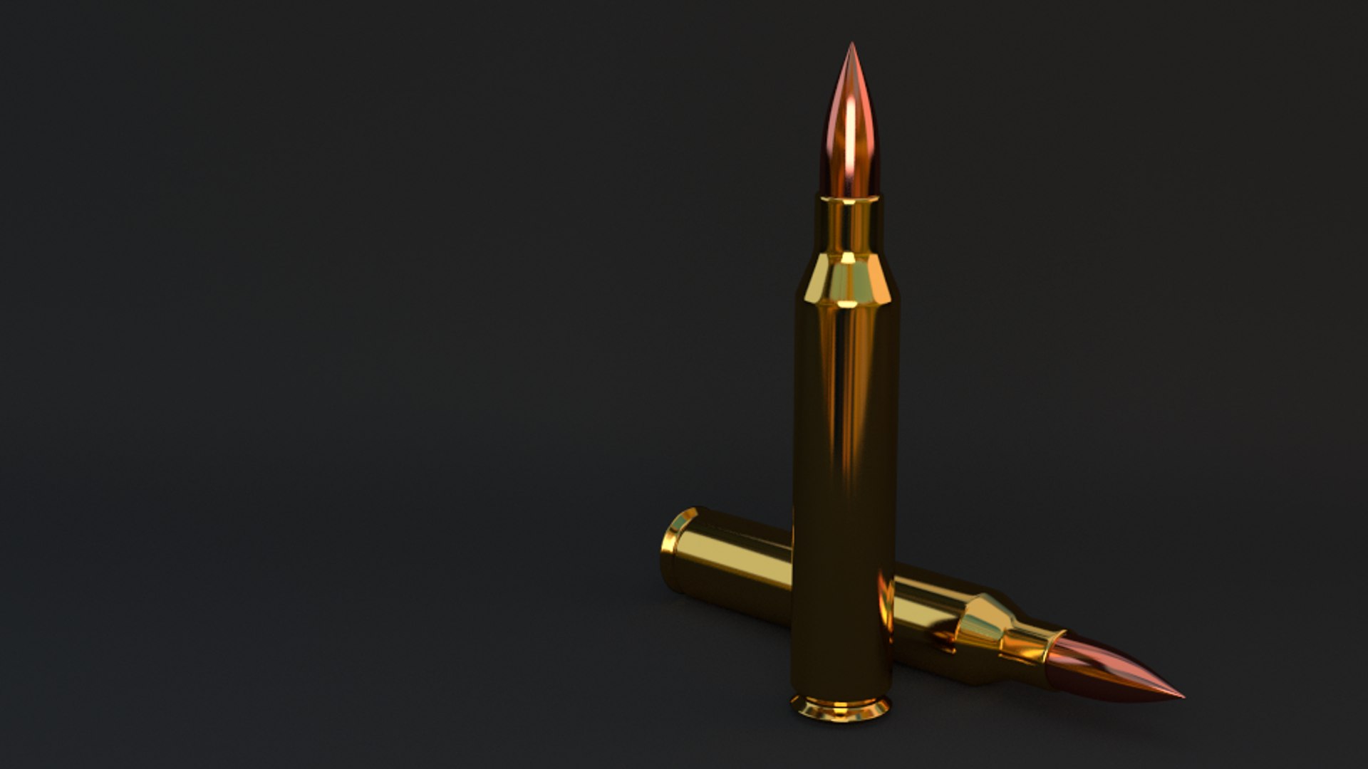 Bullet Blender Cycles 3d Model
