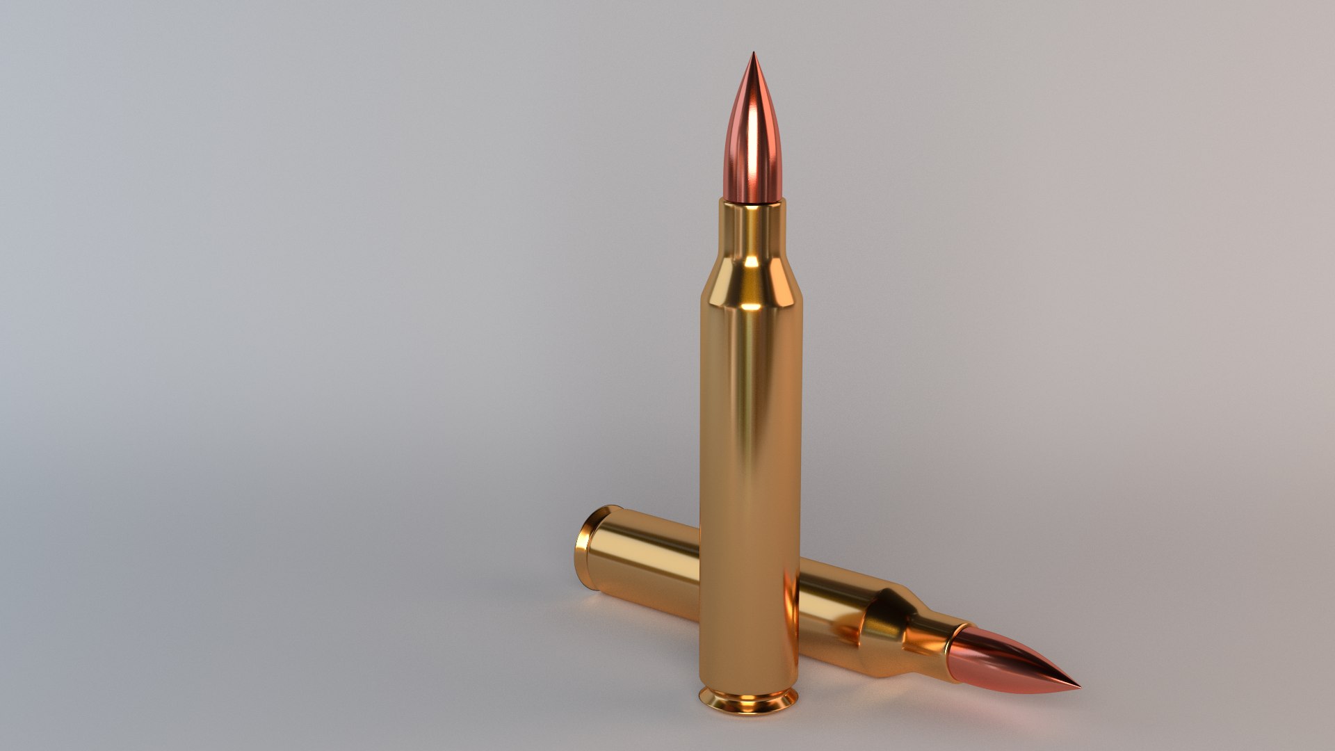 Bullet Blender Cycles 3d Model
