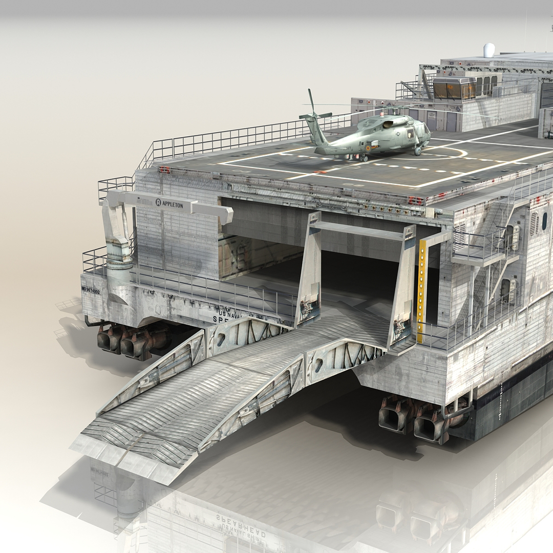 usns spearhead jhsv-1 3d 3ds