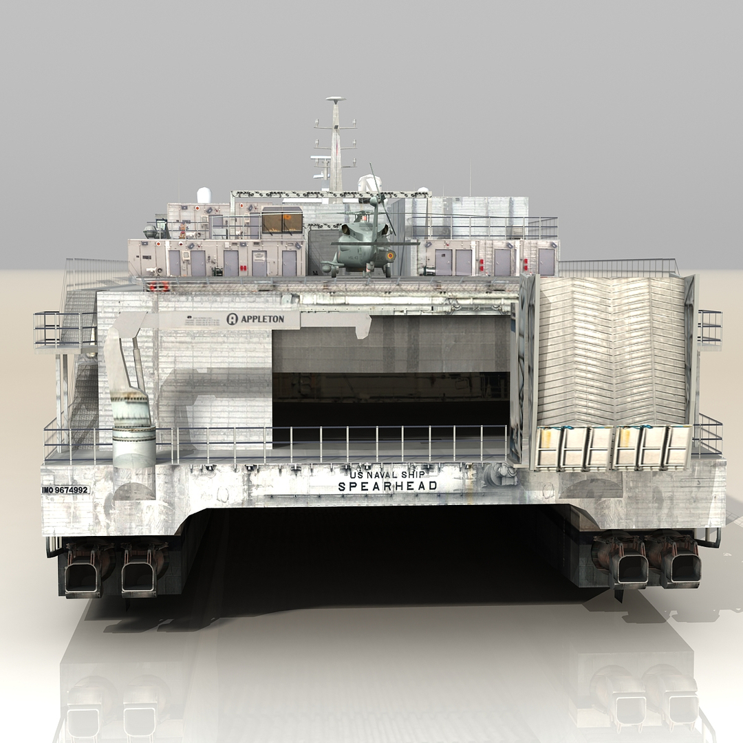 usns spearhead jhsv-1 3d 3ds