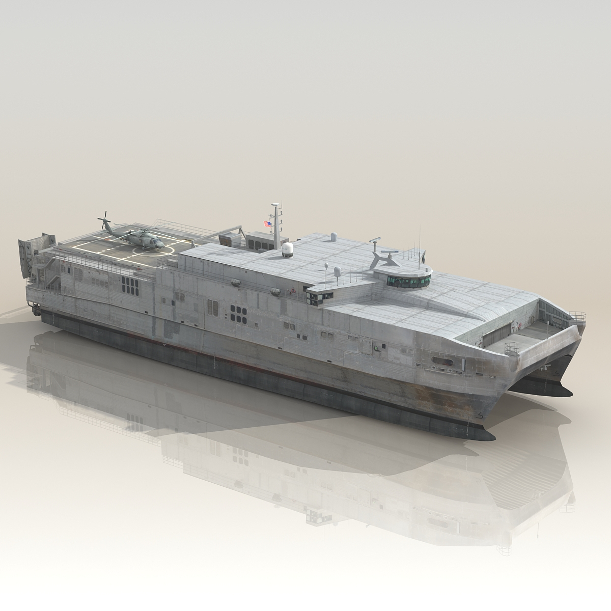 usns spearhead jhsv-1 3d 3ds