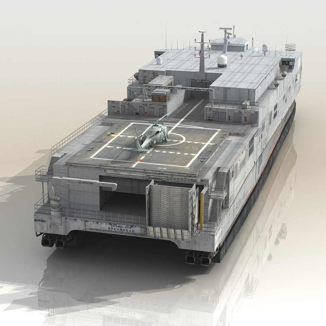 usns spearhead jhsv-1 3d 3ds