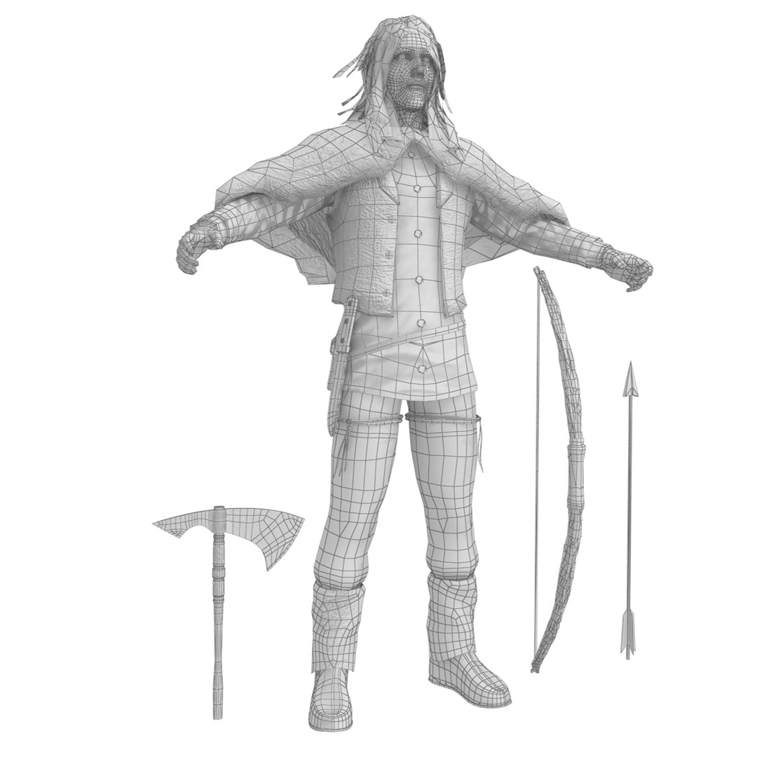 Native American Model - TurboSquid 1271863