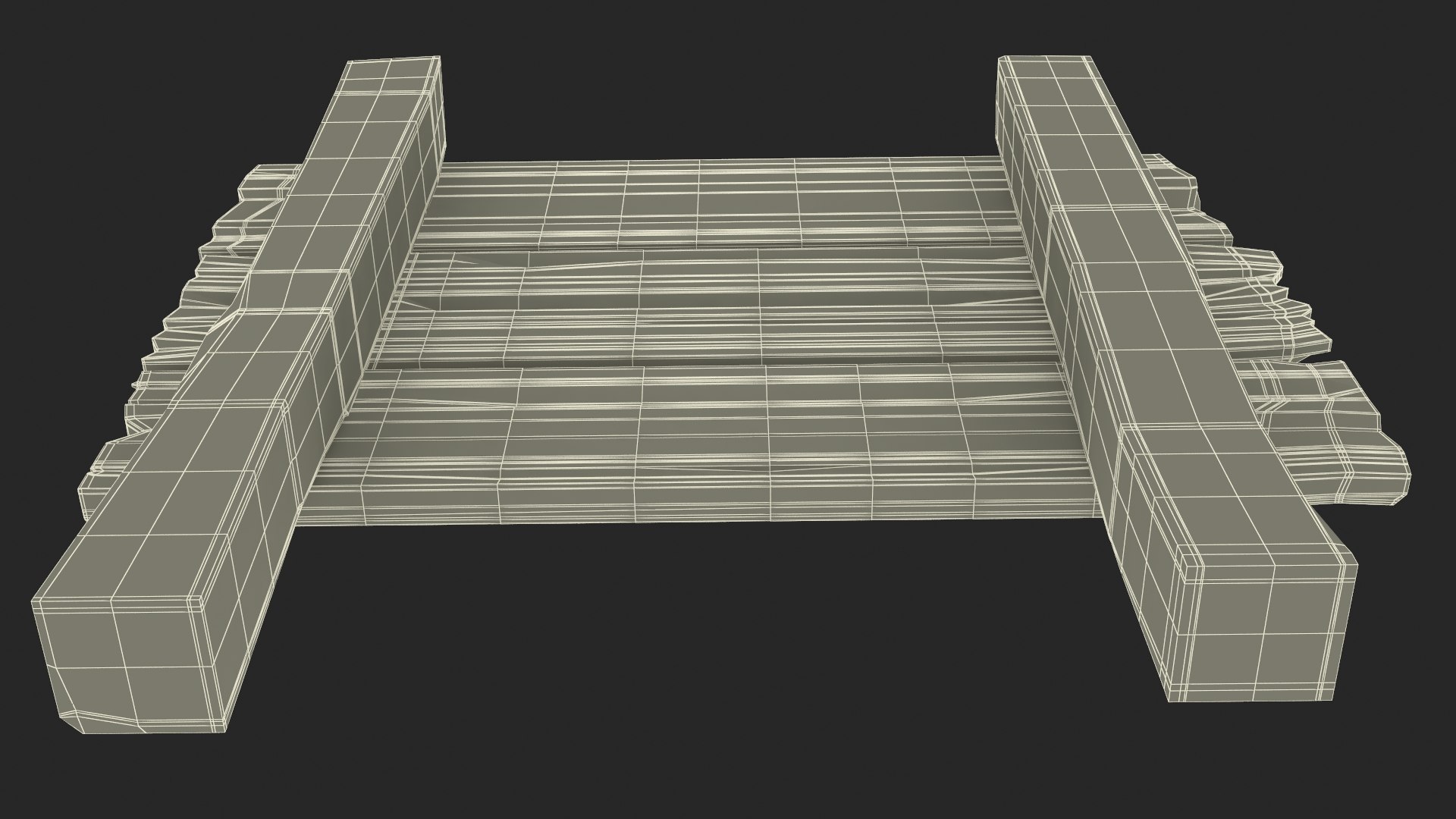 Aged Weathered Rustic Signpost 3D model - TurboSquid 2112227