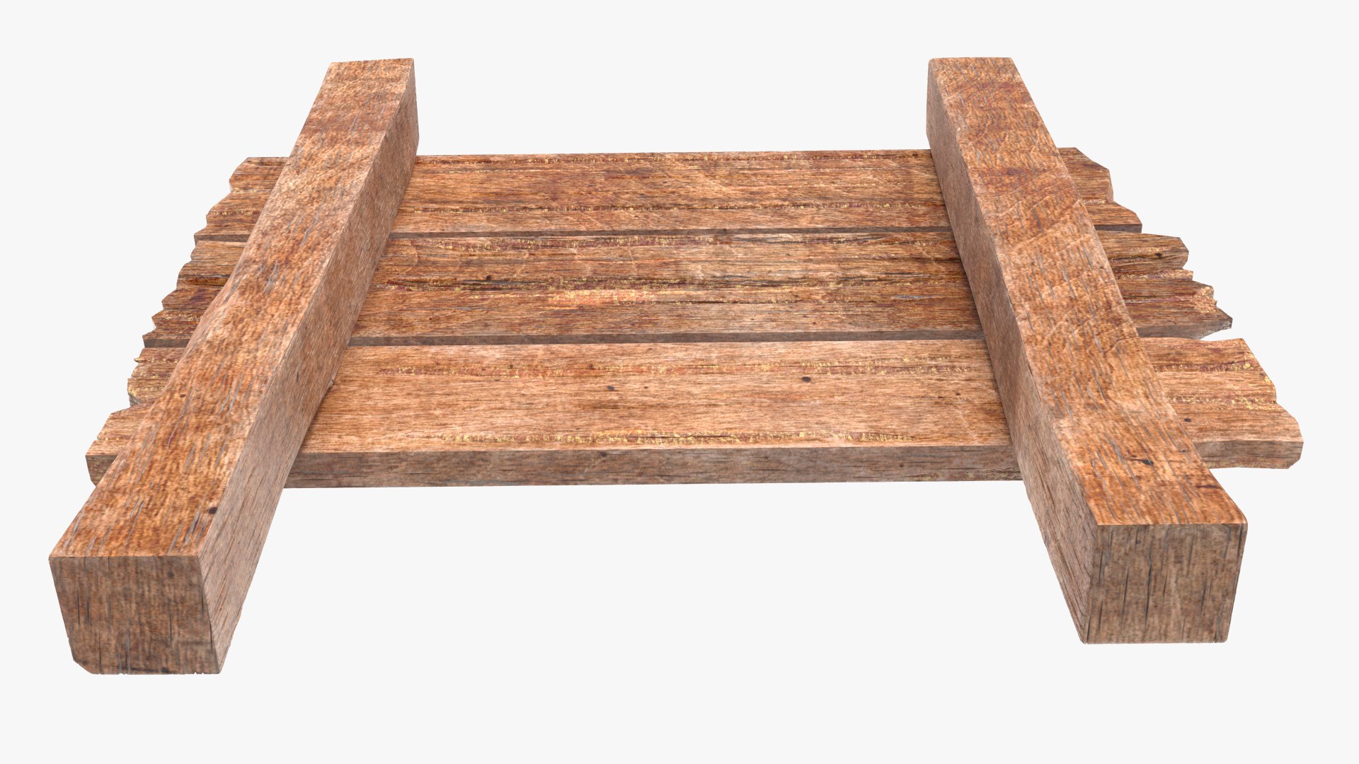 Aged Weathered Rustic Signpost 3D model - TurboSquid 2112227